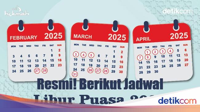Jadwal Libur Ramadhan 2025 Menurut Surat Edaran Bersama