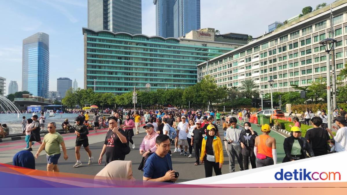Ada Peringatan HUT Ke-80 TNI 5 Oktober, CFD di Bundaran HI Tetap Digelar