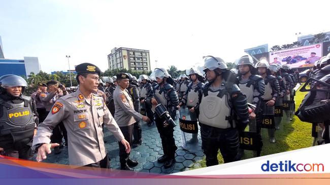 706 Personel Disiagakan Amankan Pelantikan Kepala Daerah di Jatim