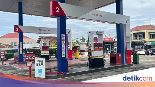Bareskrim Segel SPBU Curangi Takaran di Sukabumi