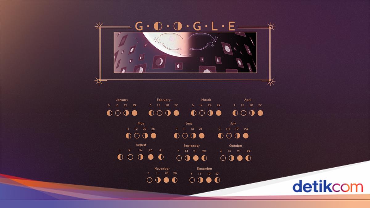 Google Doodle Hari Ini Rayakan 'Half Moon February' dengan Game Interaktif