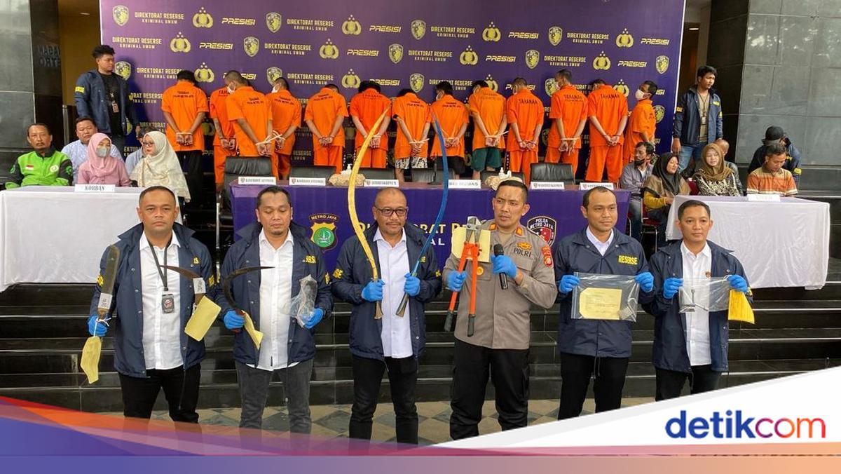 Polda Metro Tangkap 220 Bandit: Dari Begal Emak-emak hingga Pembunuh