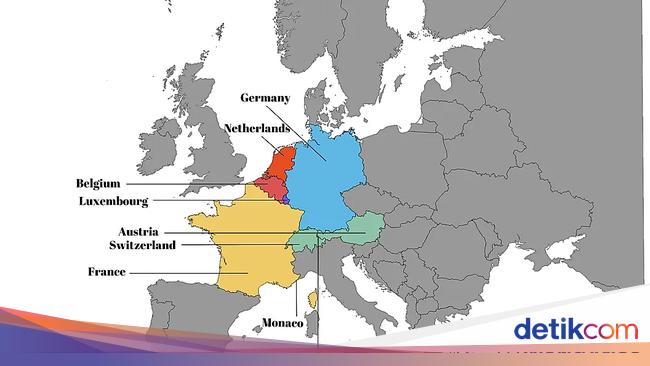 9 Negara Eropa Barat dan Fakta Wilayahnya yang Perlu Diketahui