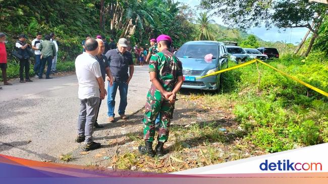 Situasi Rekonstruksi Ulang Oknum TNI AL Bunuh Wanita di Pantai Saoka Sorong