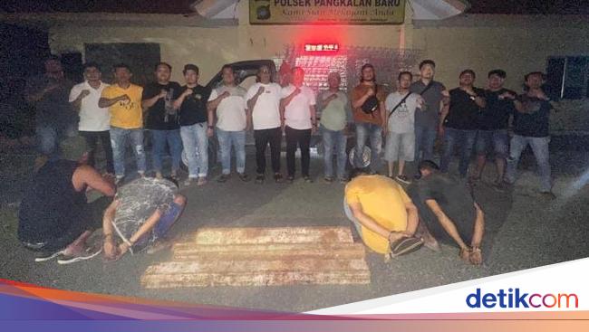 Komplotan Residivis di Bangka Kembali Diringkus Polisi Usai Curi Besi