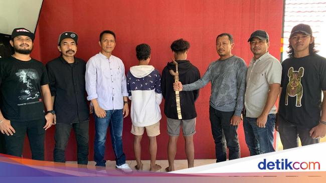 Pria di Bima Tiba-tiba Dibacok Saat Nongkrong, Polisi Tangkap Dua Pelaku