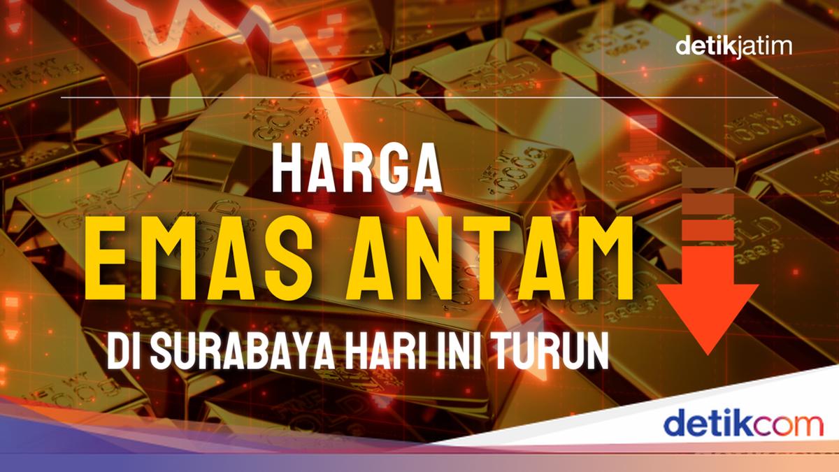 Harga Emas Antam 25 Oktober 2025 Turun Tipis, 1 Gram Rp 2.350.000