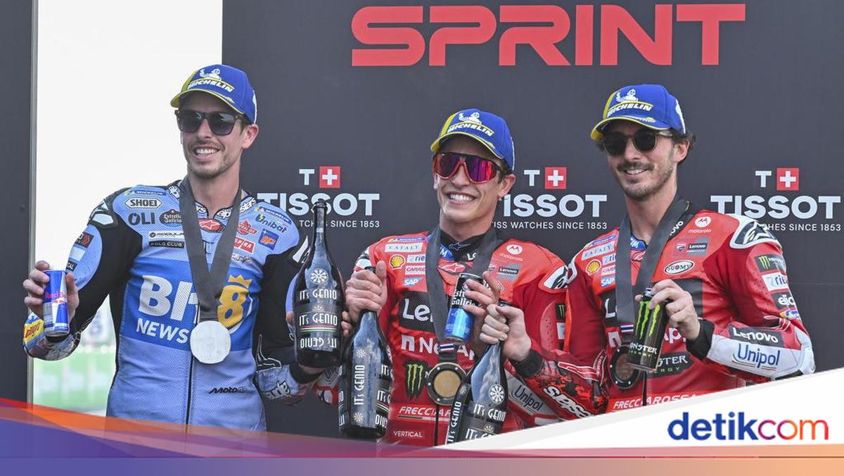 Klasemen MotoGP 2025 Usai Race Thailand: Marc dan Alex Marquez Posisi 1-2