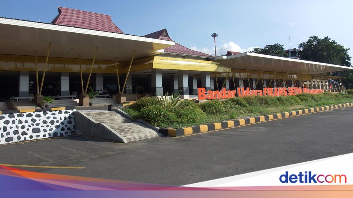 Bandara Frans Seda Ditutup 2 Hari gegara Gunung Lewotobi Terus Meletus