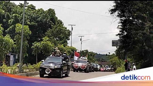 Bikin Bising, Edi-Weng Libatkan Motor Knalpot Brong Konvoi di Labuan Bajo
