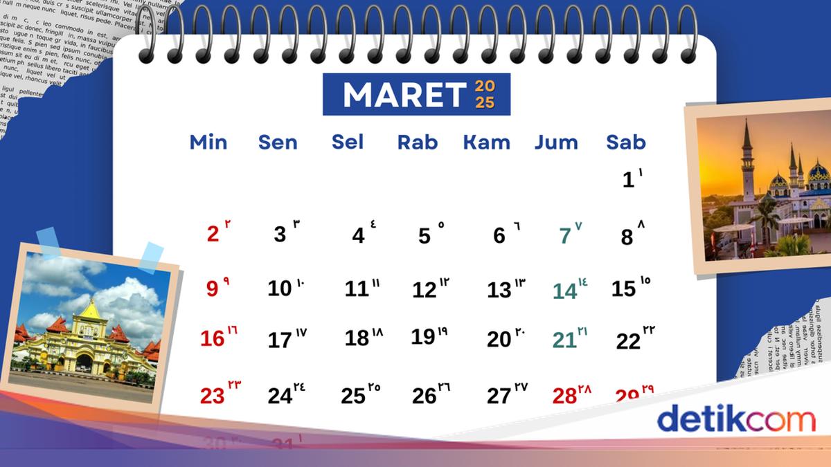 Kalender Maret 2025: Cuti Bersama, Libur Nasional, Libur Sekolah ...