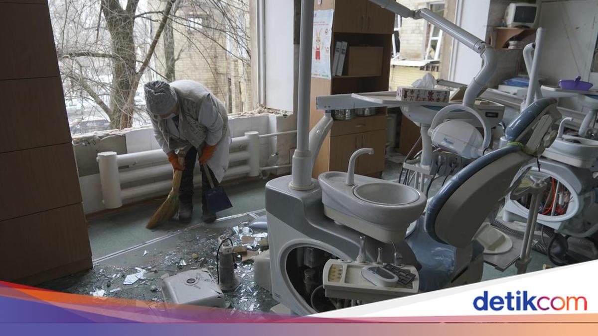 Serangan Rusia Hantam Rumah Sakit di Ukraina