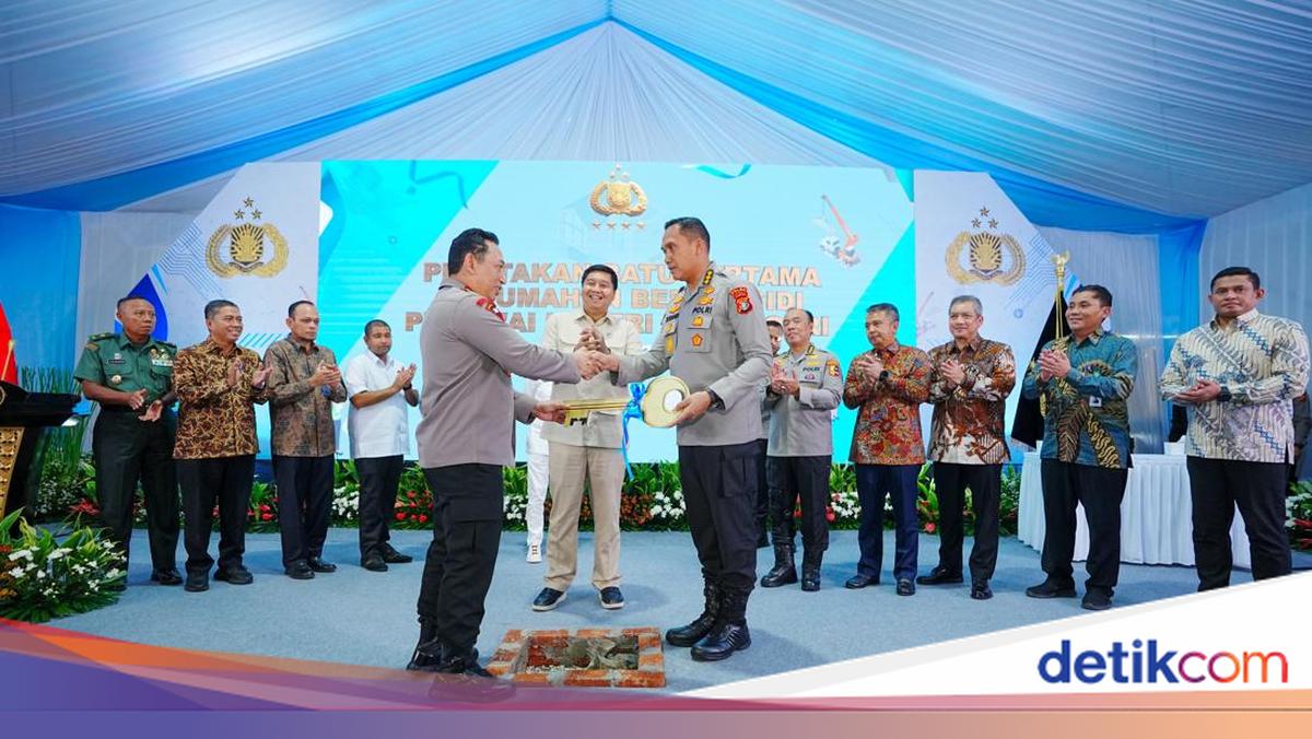 Kapolri Resmikan Groundbreaking Program Perumahan Subsidi bagi Anggota ...