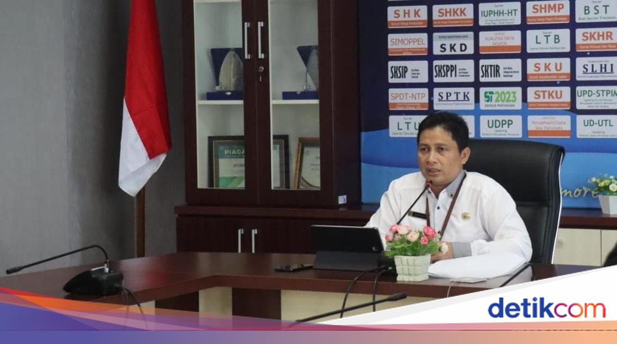 Gorontalo Inflasi 0,10% di Februari 2025, Dipicu Harga Tomat