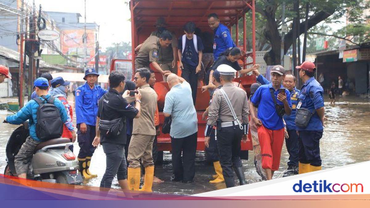 Kota Tangerang Banjir Paling Parah Di Ciledug Indah