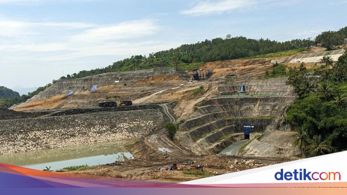 Pembangunan Bendungan Bagong Trenggalek Molor 4 Tahun, Progres Masih 52%
