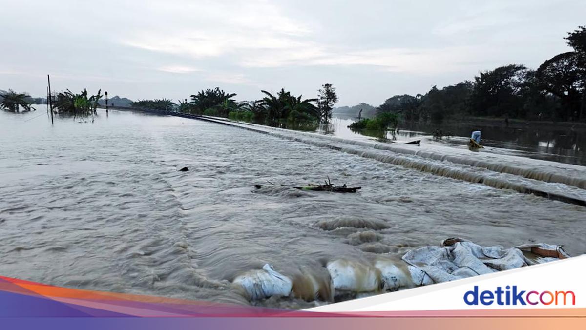 2 Tanggul Jebol Picu Banjir di Grobogan, 103 KK Terdampak