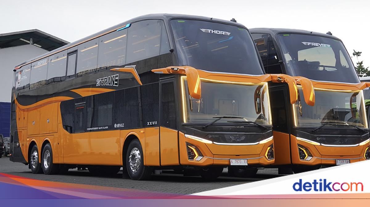 PO 27 Trans Luncurkan Bus Tingkat Baru, Punya Konsep Interior yang Berbeda