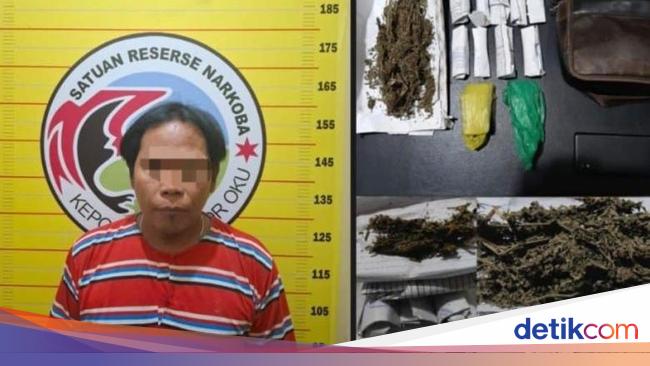 Polisi Ringkus Kurir Narkoba di OKU Saat Hendak Bertransaksi