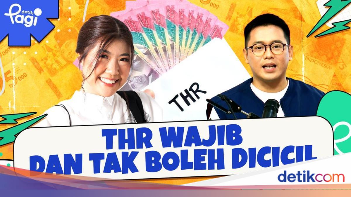 Menaker: THR Wajib dan Tak Boleh Dicicil