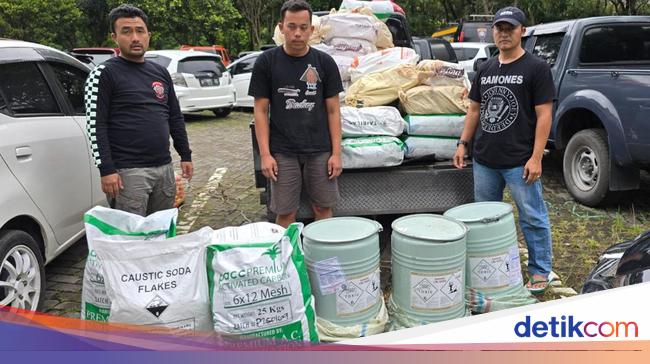 Polda Banten Tangkap Pemasok Sianida ke Tambang Emas Ilegal di Lebak