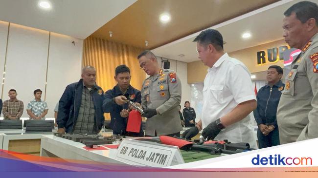 Pembuat Senpi Rakitan di Bojonegoro Belajar Autodidak