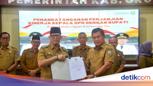 Pemkab OKU Perkuat Akuntabilitas Lewat Perjanjian Kinerja OPD 2025