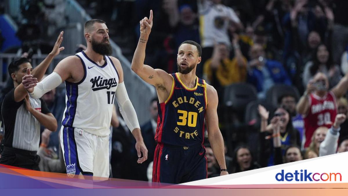 Curry Tembus 4.000 Tembakan 3 Angka, Warriors Kalahkan Kings