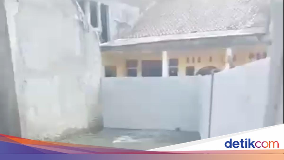 Heboh Rumah Lansia di Tangerang Terkurung Tembok gegara Tetangga