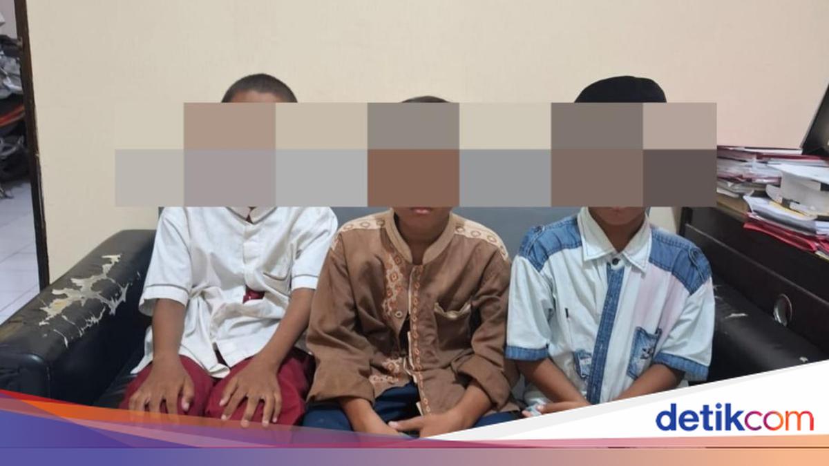 Pengakuan Miris 3 Bocah SD di Gresik yang Sudah 4 Kali Curi Motor