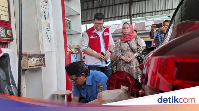 Pertamina-Dinas ESDM Riau Sidak SPBU di Pekanbaru