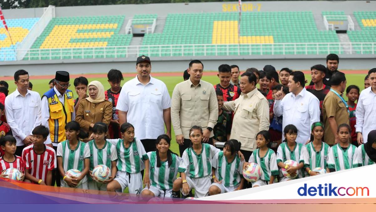 Diresmikan Prabowo, 17 Stadion Ini Telan Biaya Renovasi & Pembangunan ...