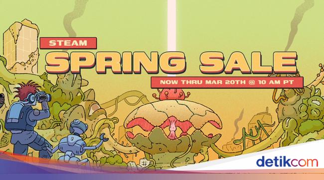 Steam Spring Sale 2025: Rekomendasi Game PC Diskon 90%