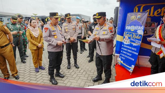 Kapolri Cek Pengamanan Mudik dan Inovasi Valet-Ride Polda Jateng