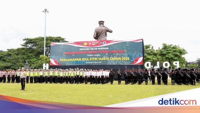 14 Ribu Personel Gabungan Dikerahkan Amankan Arus Mudik dan Balik di Jateng