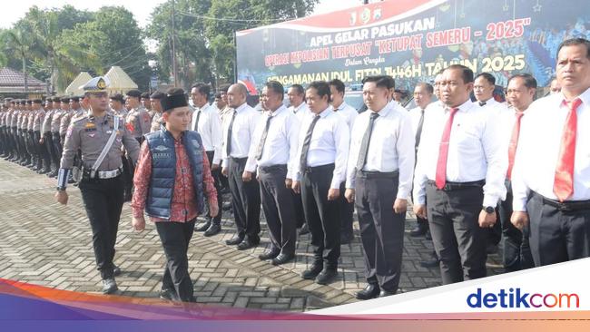 352 Personel Dikerahkan Selama Operasi Ketupat Semeru 2025 di Mojokerto