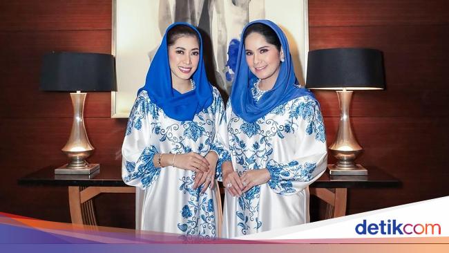 7 Gaya Kompak Annisa Pohan dan Aliya Rajasa, Dua Menantu SBY Berbaju Kembar