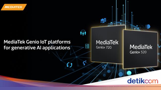 MediaTek Pamer Genio 720 dan 520, Prosesor AI untuk IoT Hemat Daya