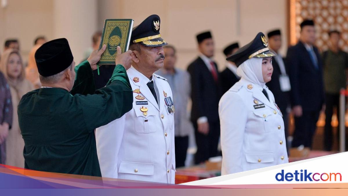 Gubernur Bobby Lantik Saipullah-Atika Jadi Bupati dan Wabup Madina