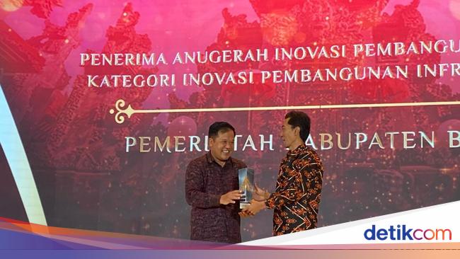 Pemkab Bangli Raih detikBali Awards Berkat Inovasi Pembangunan Infrastruktur