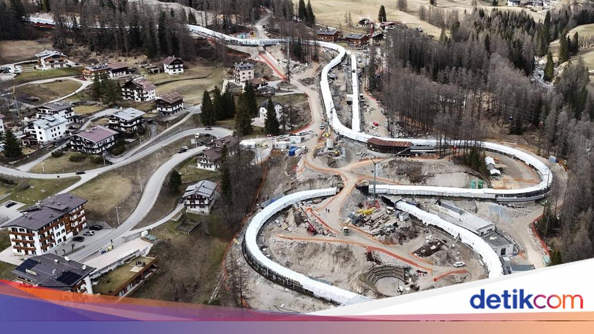 Italia Bangun Lintasan Seluncur untuk Olimpiade Musim Dingin 2026