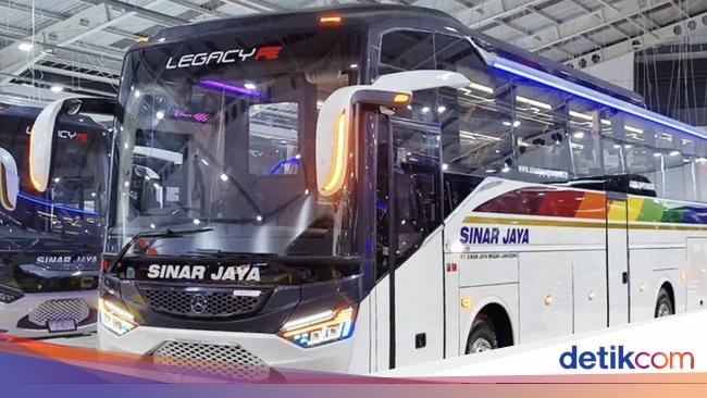 PO Sinar Jaya Luncurkan Bus Baru, Pakai Bodi Laksana dan Sasis Mercy