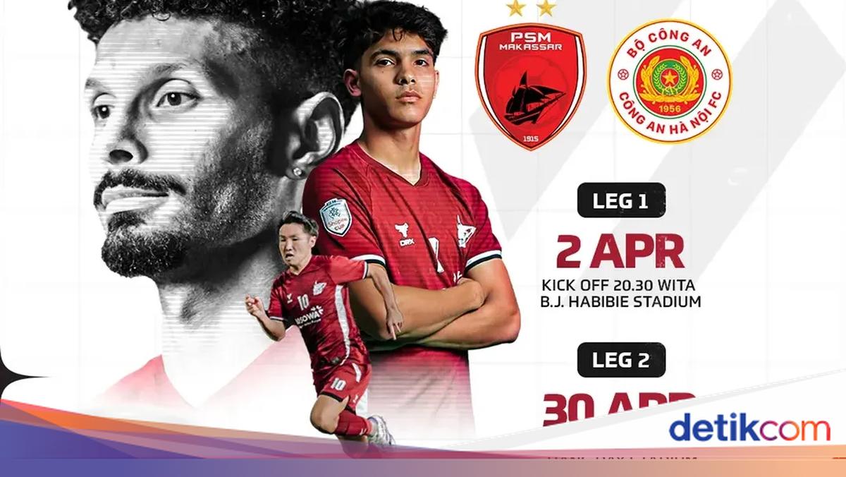 Jadwal PSM Vs CAHN FC di Semifinal ASEAN Club Championship Besok Malam