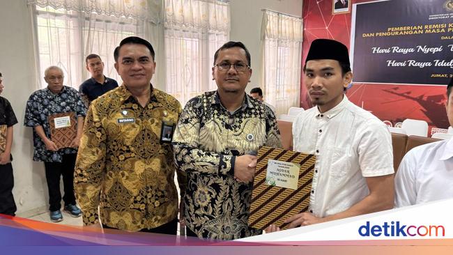 5.384 Napi di Sulsel Terima Remisi Nyepi-Idul Fitri, 77 Orang Kasus Korupsi