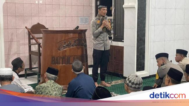 Safari Subuh, Cara Kapolres Pasuruan Kota Sampaikan Imbauan Kamtibmas