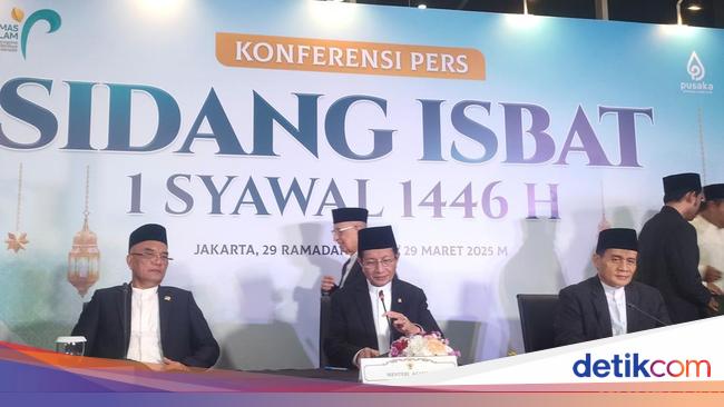 Hasil Sidang Isbat Lebaran Idul Fitri 2025 Jatuh Pada 31 Maret