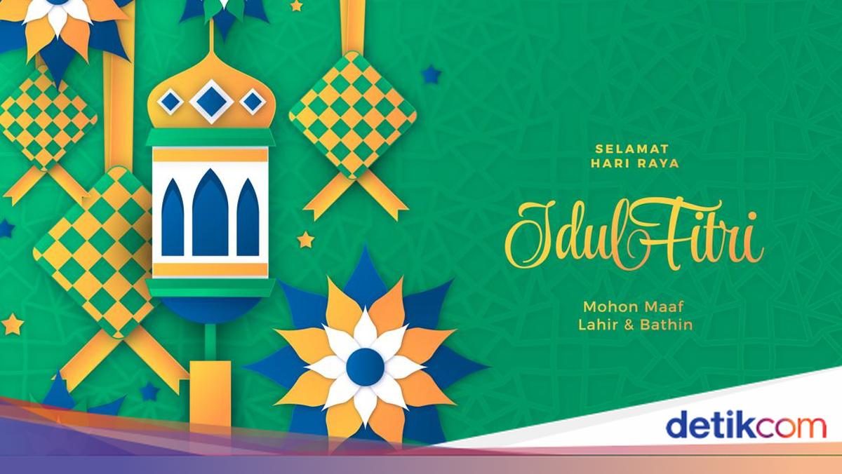 52+ Template Ucapan Idul Fitri 2025 Lengkap dan Terbaru, Selamat Hari ...