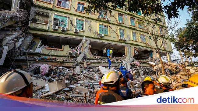 Korban Tewas Gempa M 7,7 Capai 2.056 Jiwa, Myanmar Berkabung 7 Hari