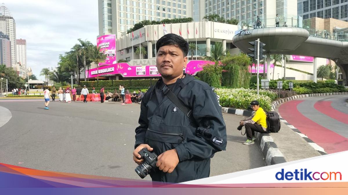 Warga Depok di Bundaran HI: Cuma Lebaran yang Bisa Bikin Jakarta Tak Macet