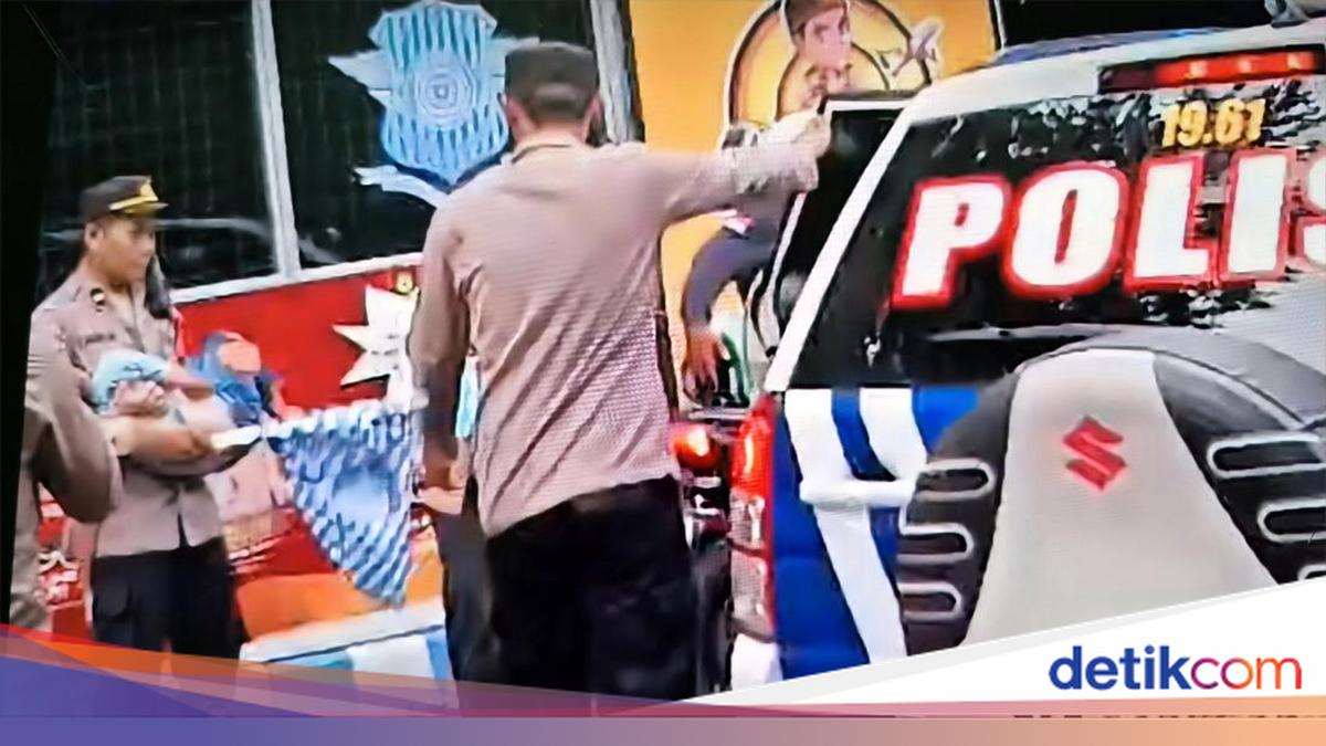Gercep Polisi Evakuasi Bocah Kejang di Jalur Wisata Sukabumi